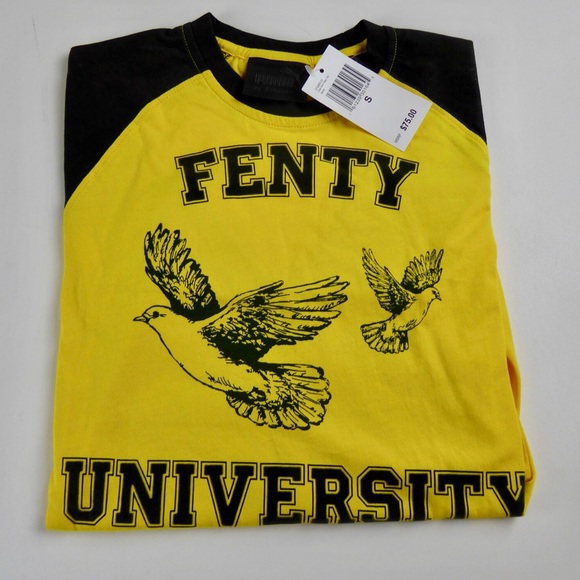 Fenty Beauty | Tops | Fenty Puma By Rihanna University Baby Tee 34 Nwt ...